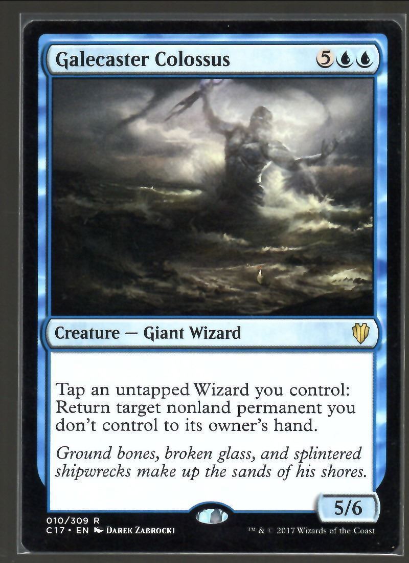 Magic the Gathering Galecaster Colossus Commander 2017