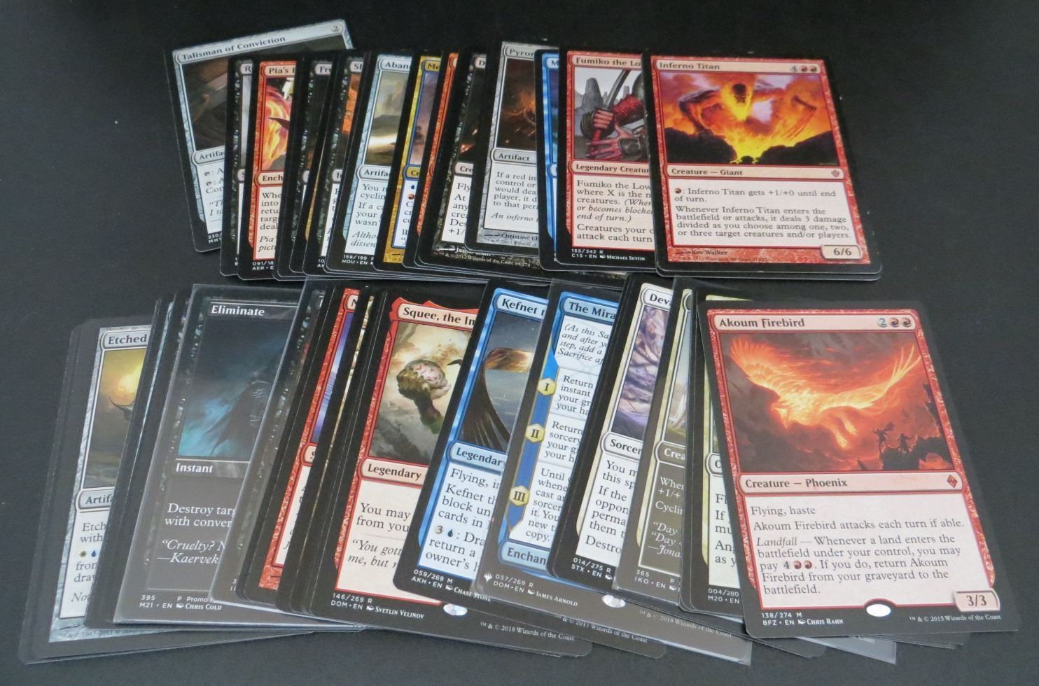 45+ MTG Rare Cards Various Sets & Colors
