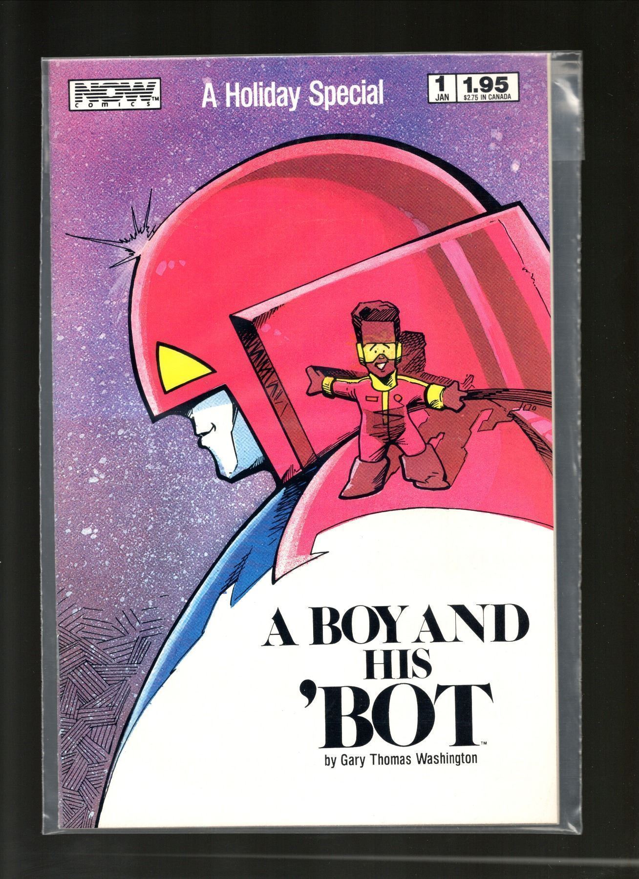 Now Comics A Holiday Special A Boy and His Bot #1