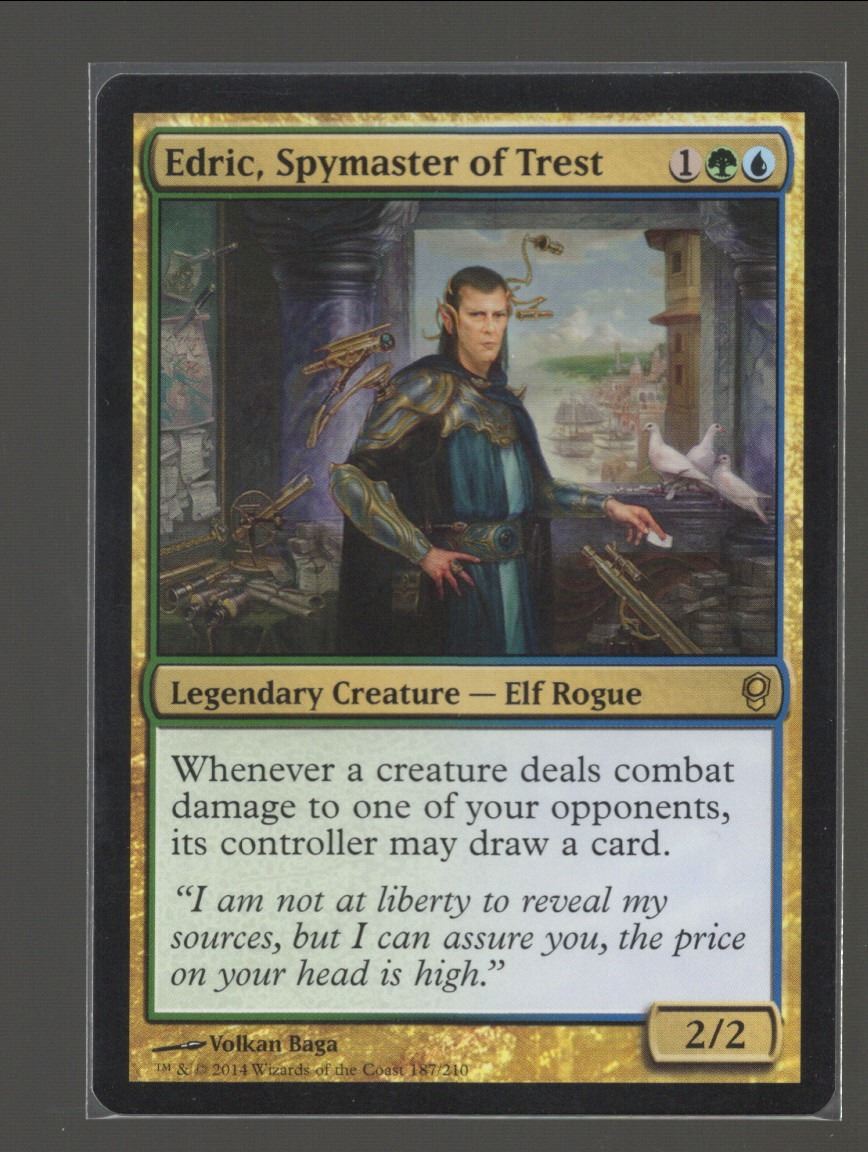 Magic the Gathering Edric, Spymaster of Trest Conspiracy