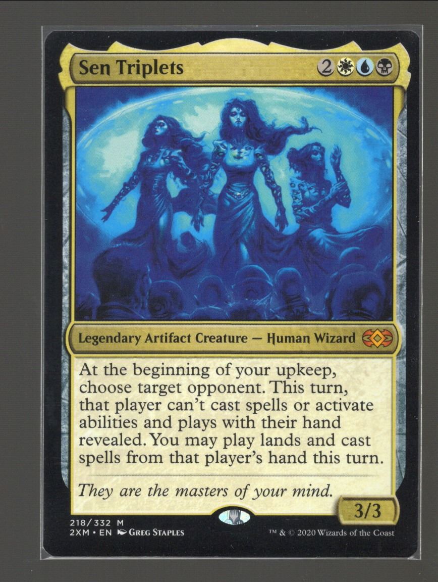 Magic the Gathering Sen Triplets Double Masters
