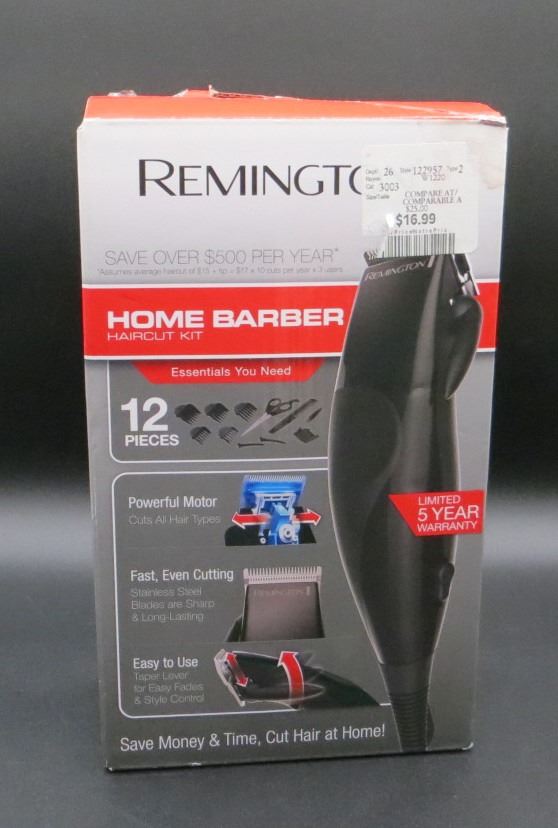 Remington 12 Piece Home Barber Kit --Tested & in working condition ...