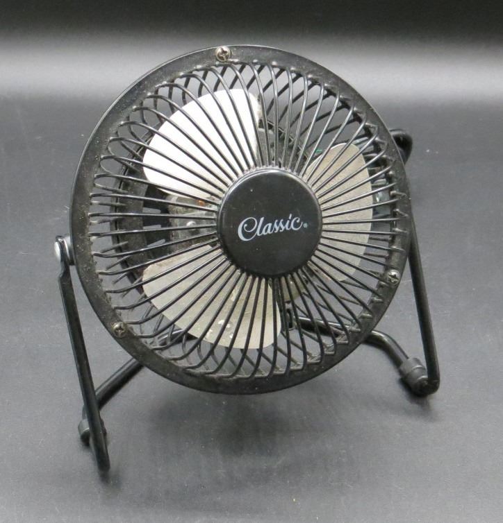 Classic 4" Personal Mini Metal Table Top Fan Model ‎FE10-CD ---Tested ...