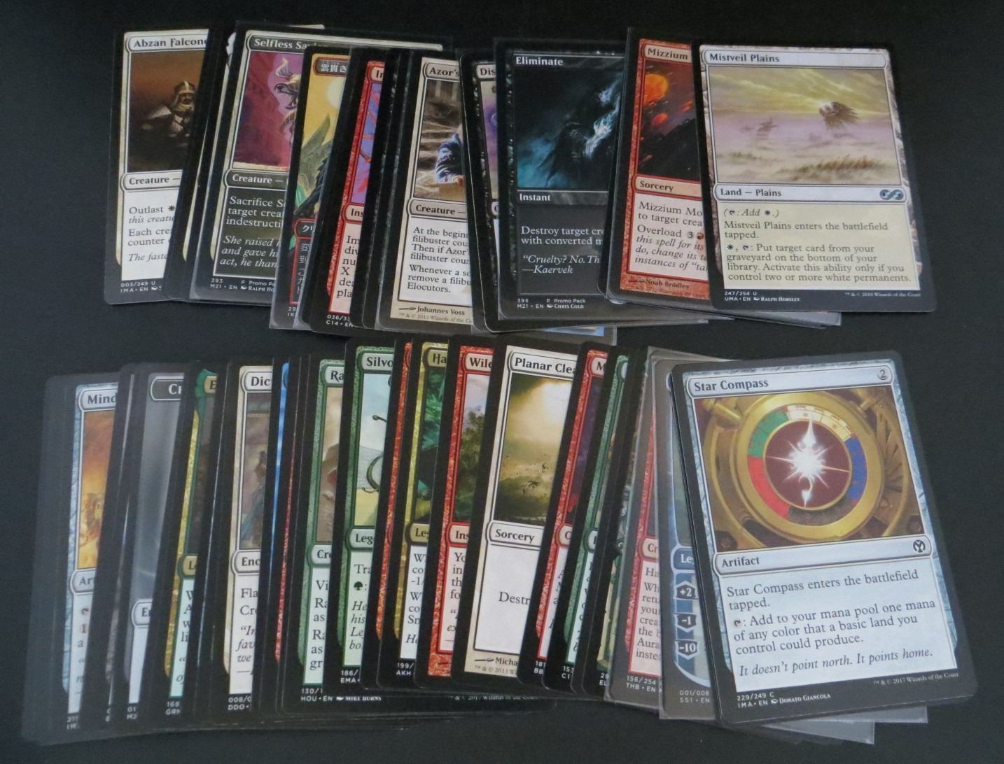 45+ MTG Rare Cards Various Sets & Colors