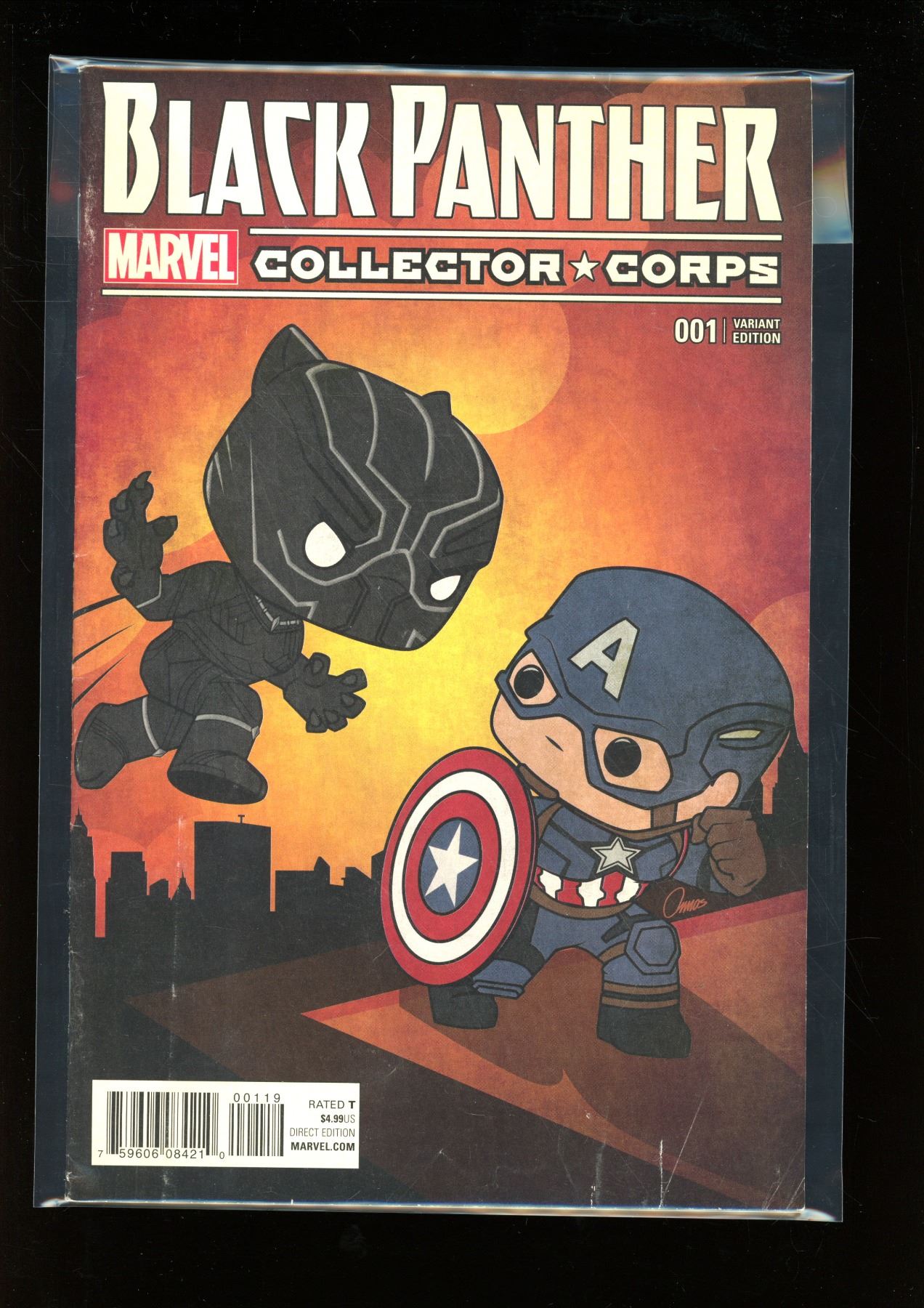 Marvel Black Panther Collector Corps Variant Edition 001