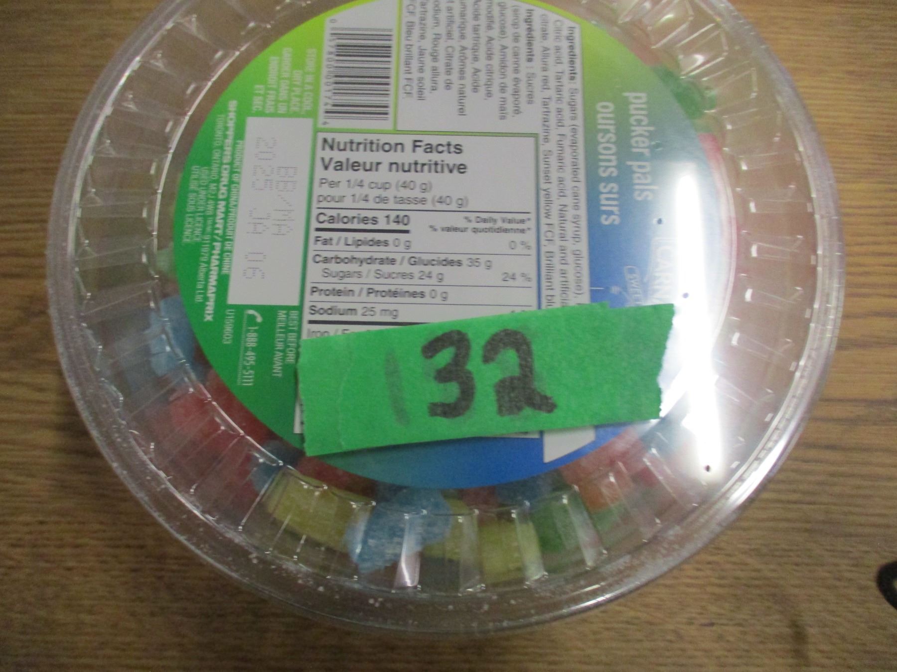 NEW: PUCKER PALS CANDY (500G) - TUB