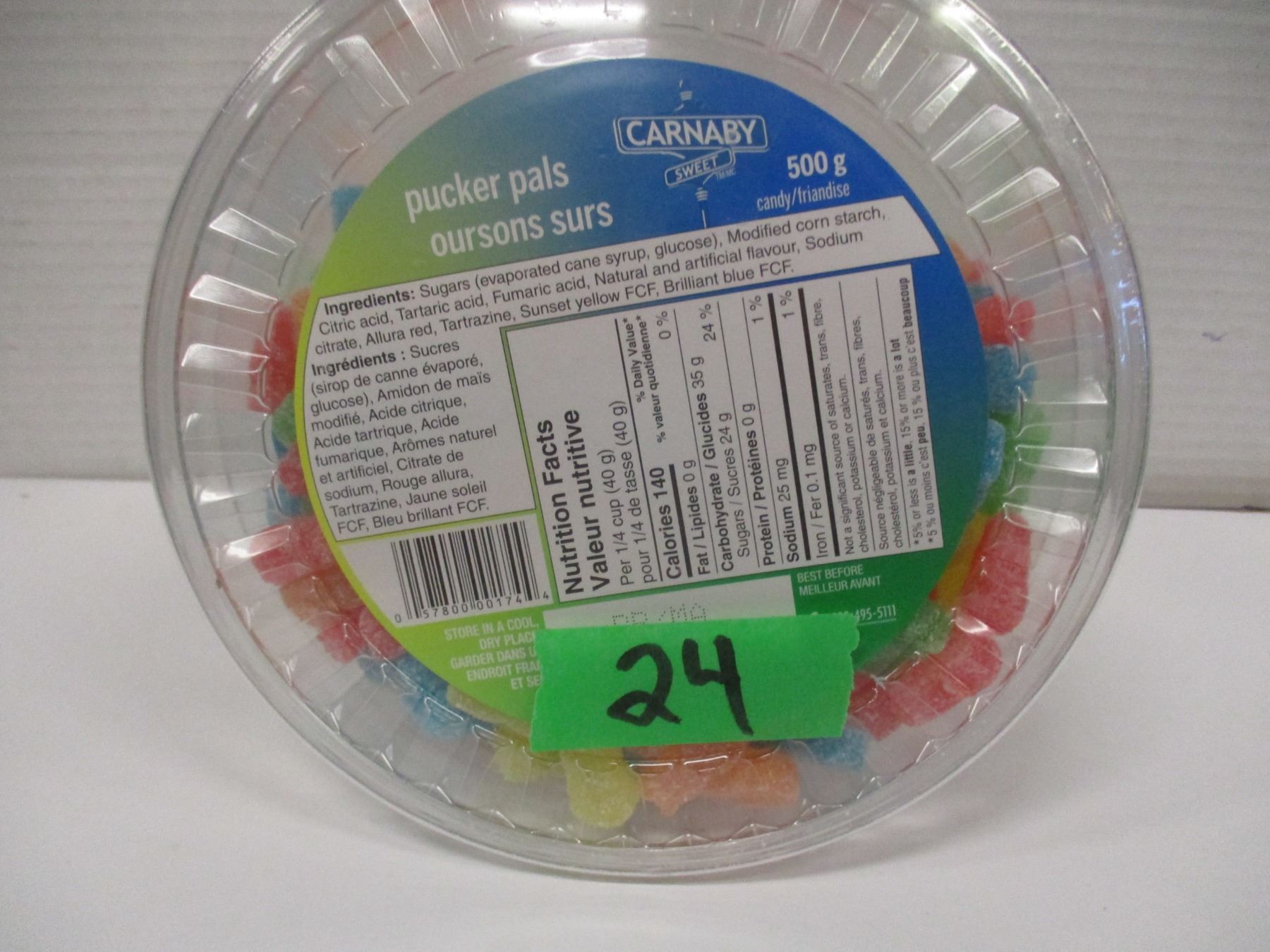NEW: PUCKER PALS CANDY (500G) - TUB
