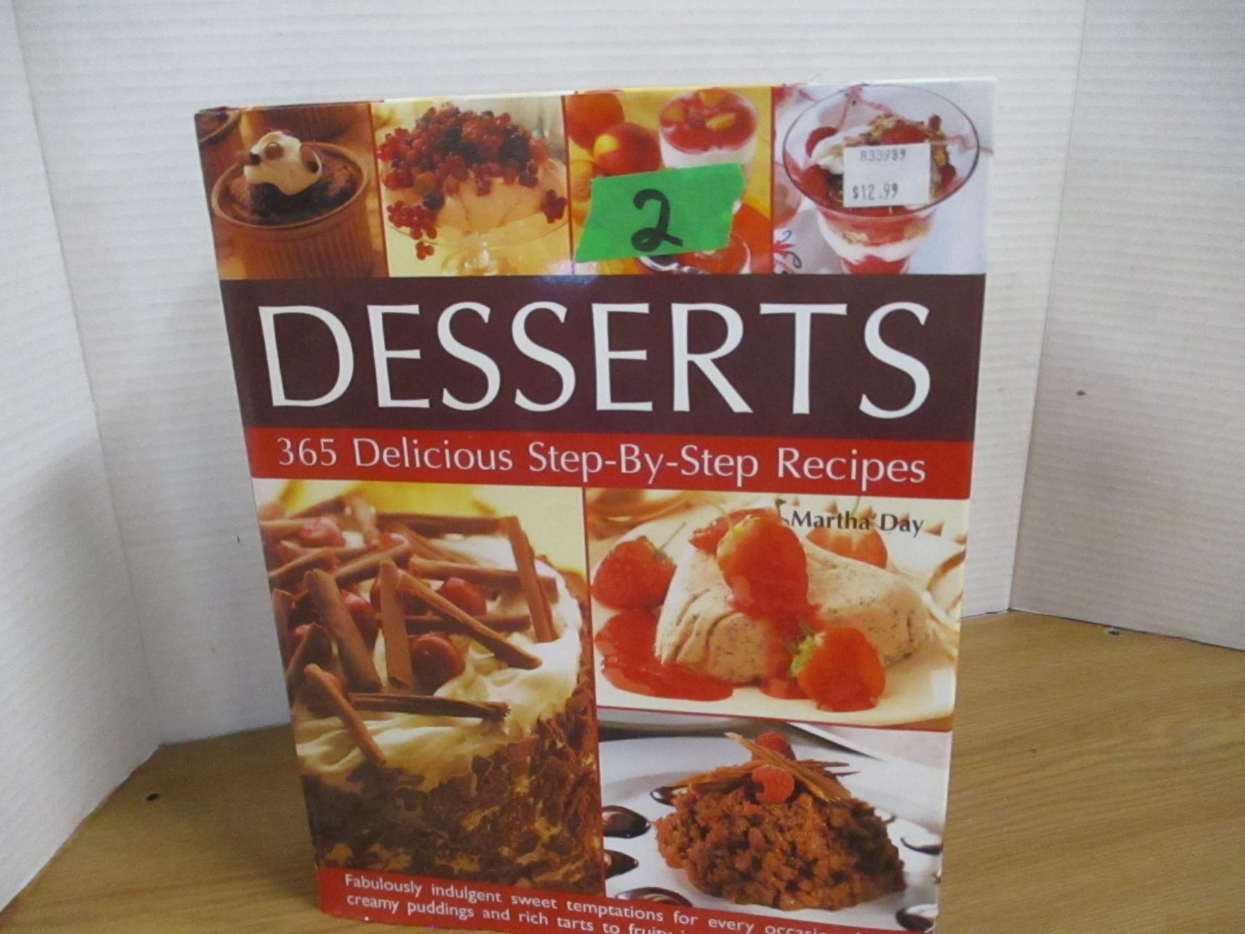 ESTATE: DESSERT COOKBOOK "365 DELICIOUS STEP-BY-STEP RECIPES"