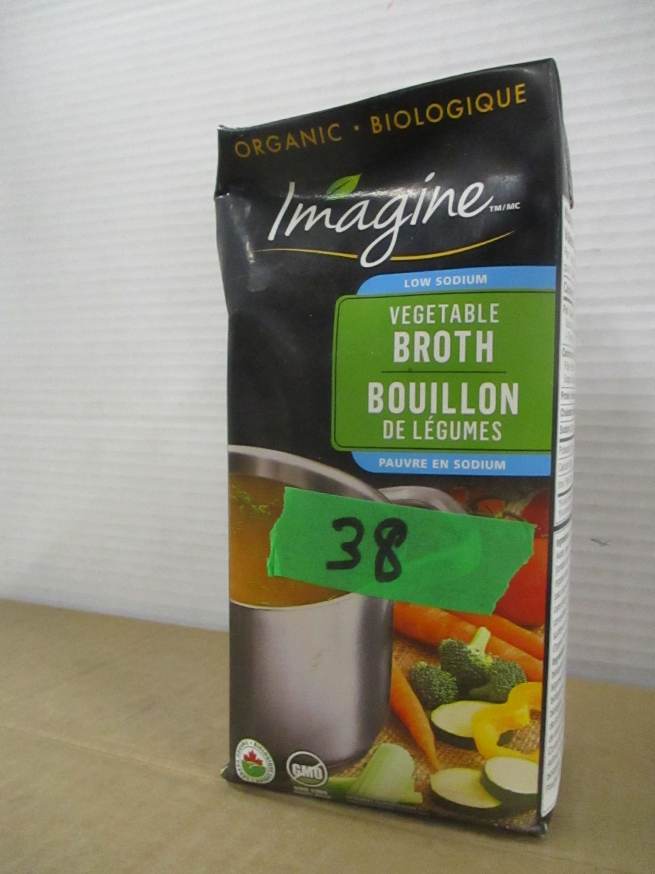 FREIGHT DAMAGE (AS IS): VEGETABLE BROTH (1L) - CARTON