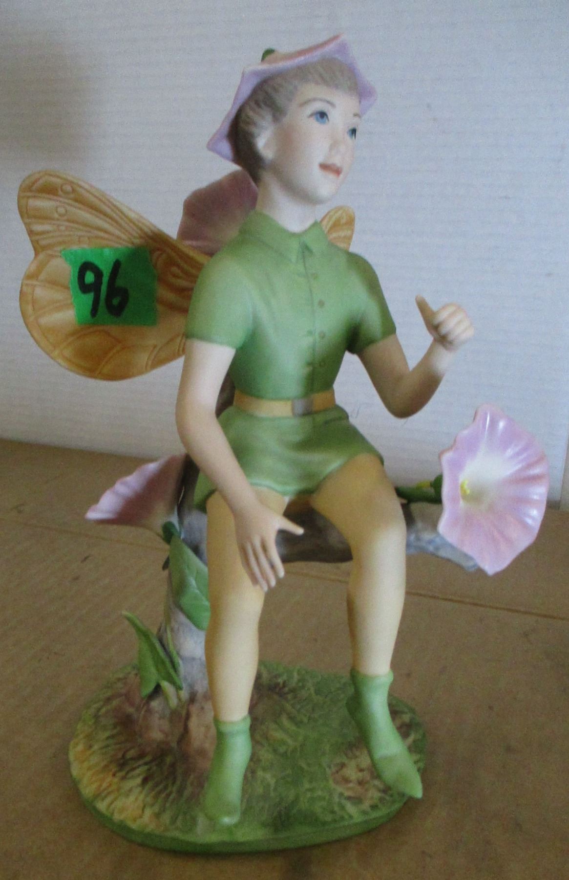 ESTATE/COLLECTABLE: GOEGEL BOY ANGEL FIGURINE (1977; LTD ED; #86/1000)