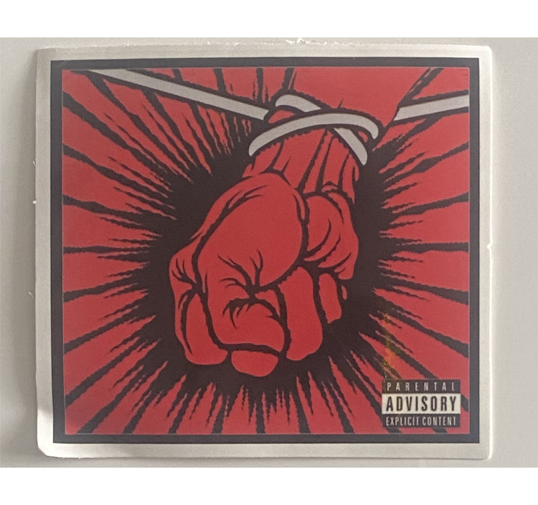 Metallica St. Anger cover sticker