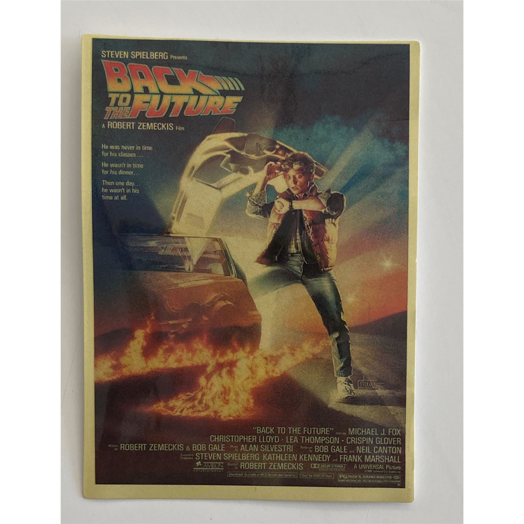 Back to the Future sticker