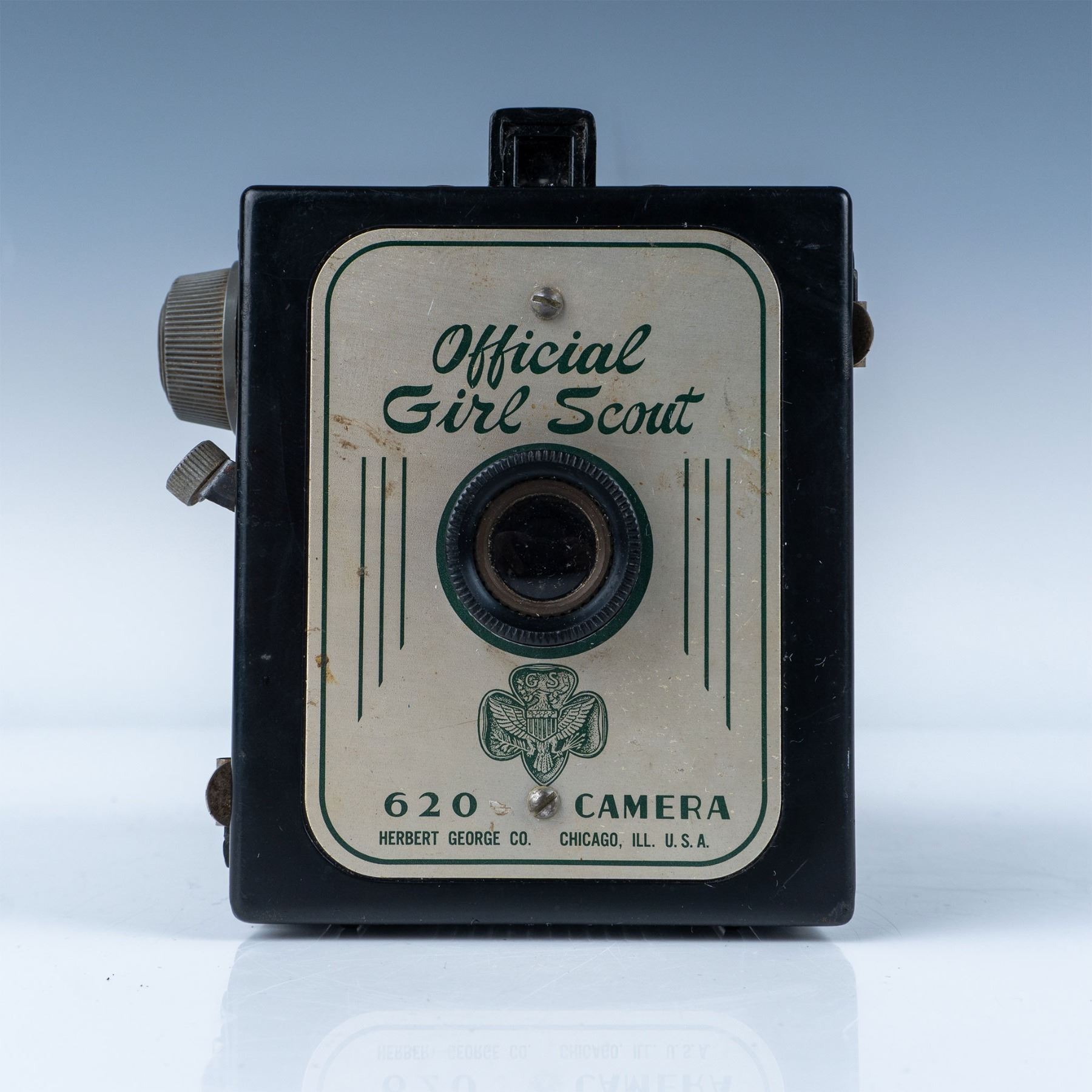 Official Girl Scout Box Camera by Herbert George Co., 1940s