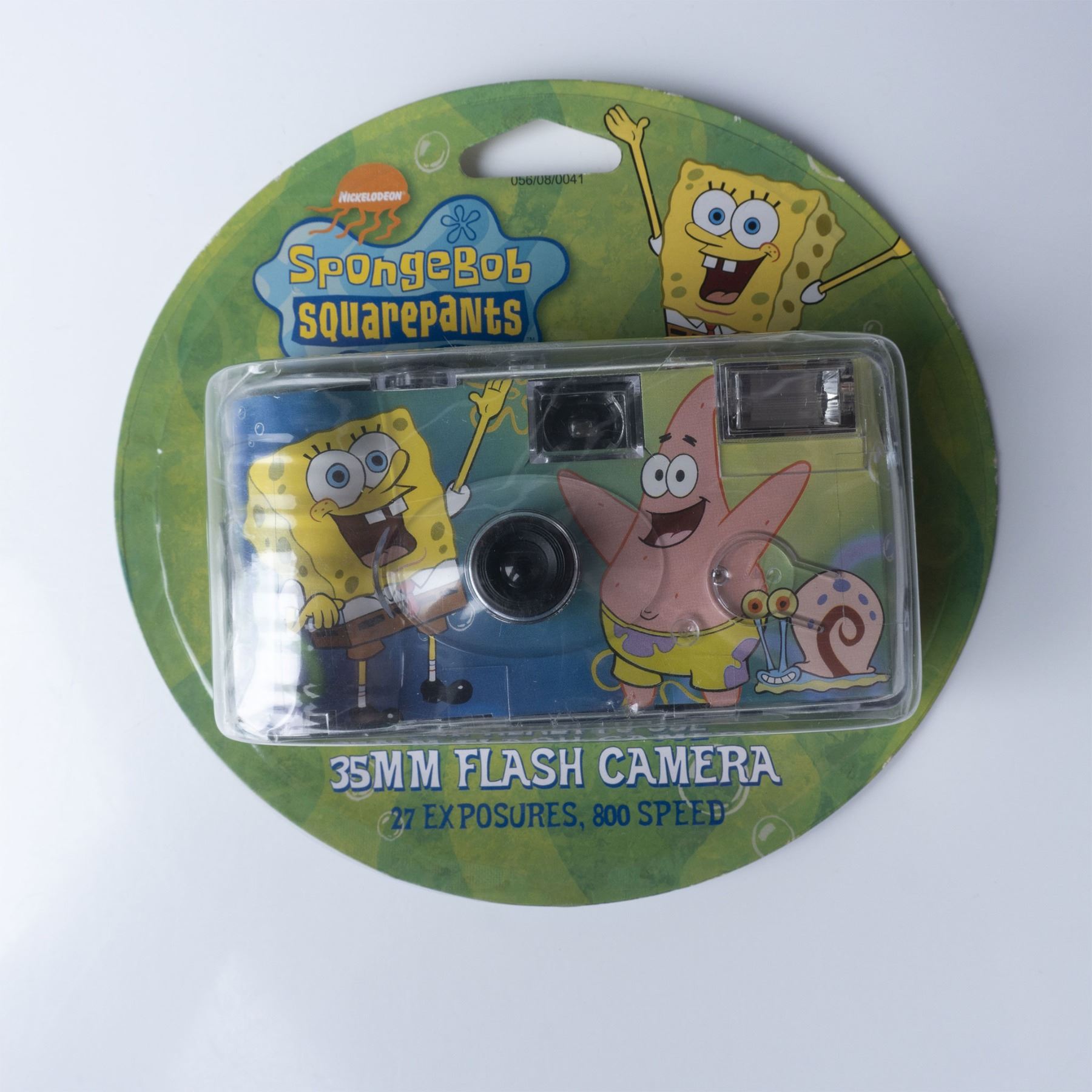 Nickelodeon Spongebob 35mm Flash Camera, Preloaded w Film
