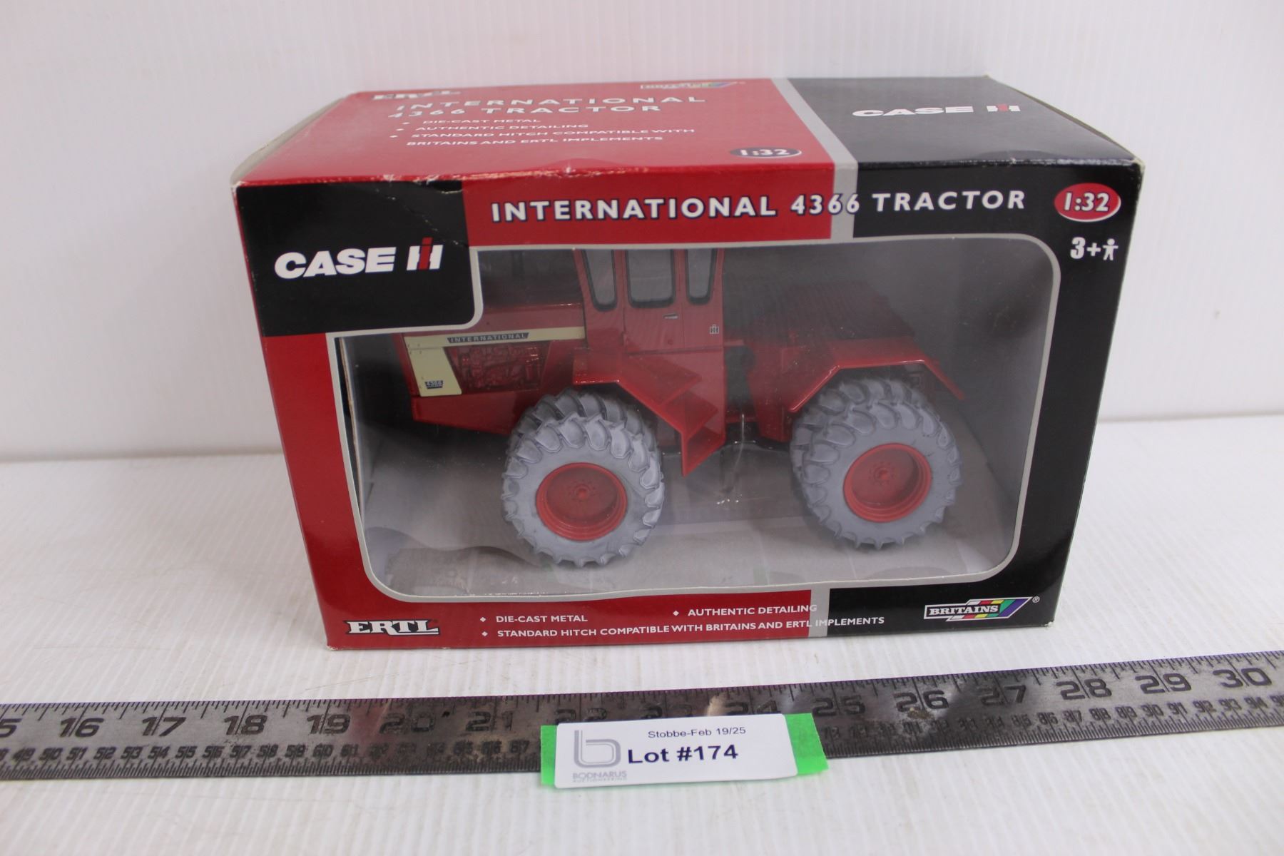 ERTL Case IH International 4366 Replica Tractor - 1/32 Scale (NIB) - Bodnarus Auctioneering