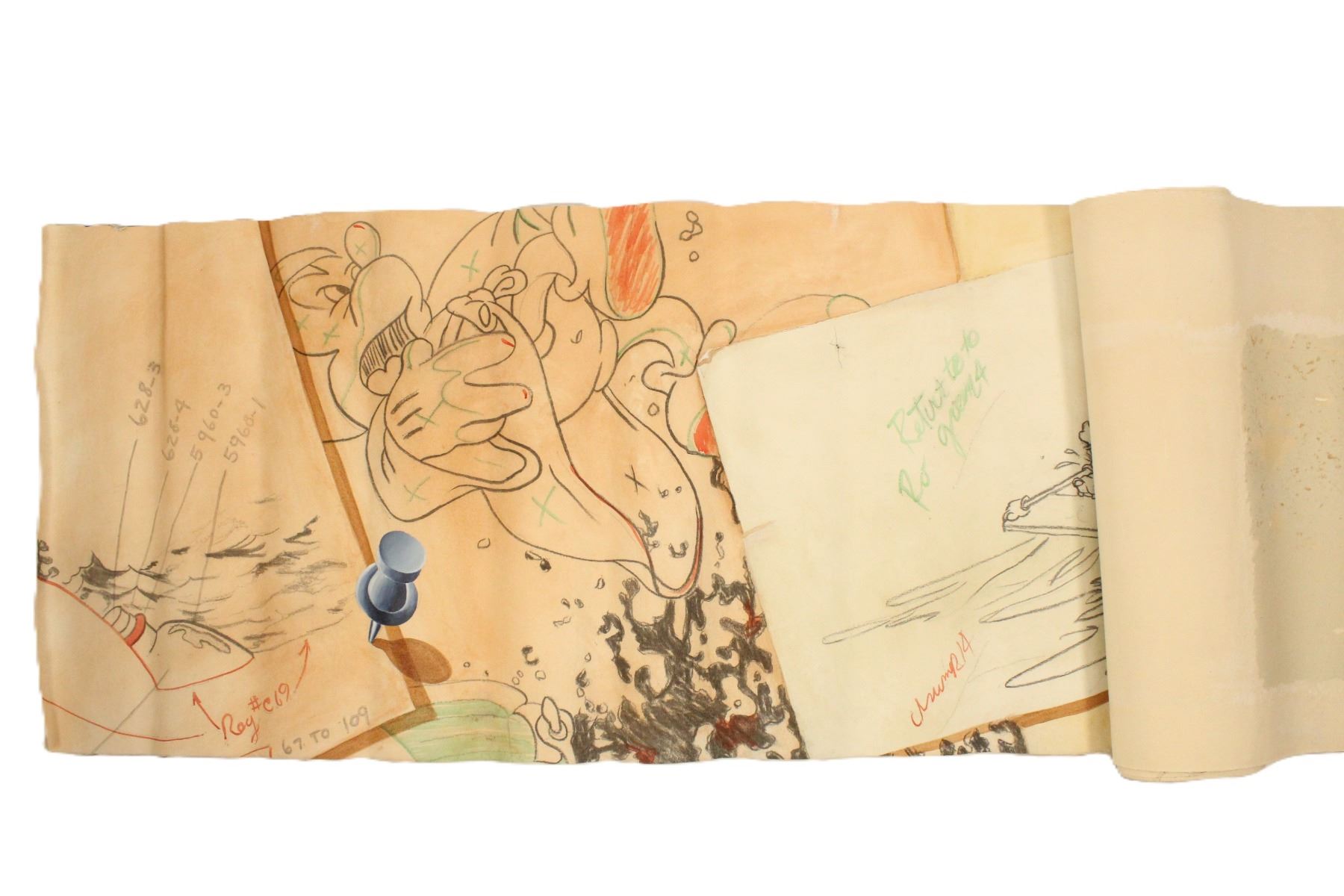 A Section of Disneystore Goofy Animation Canvas Wallpaper from the ...