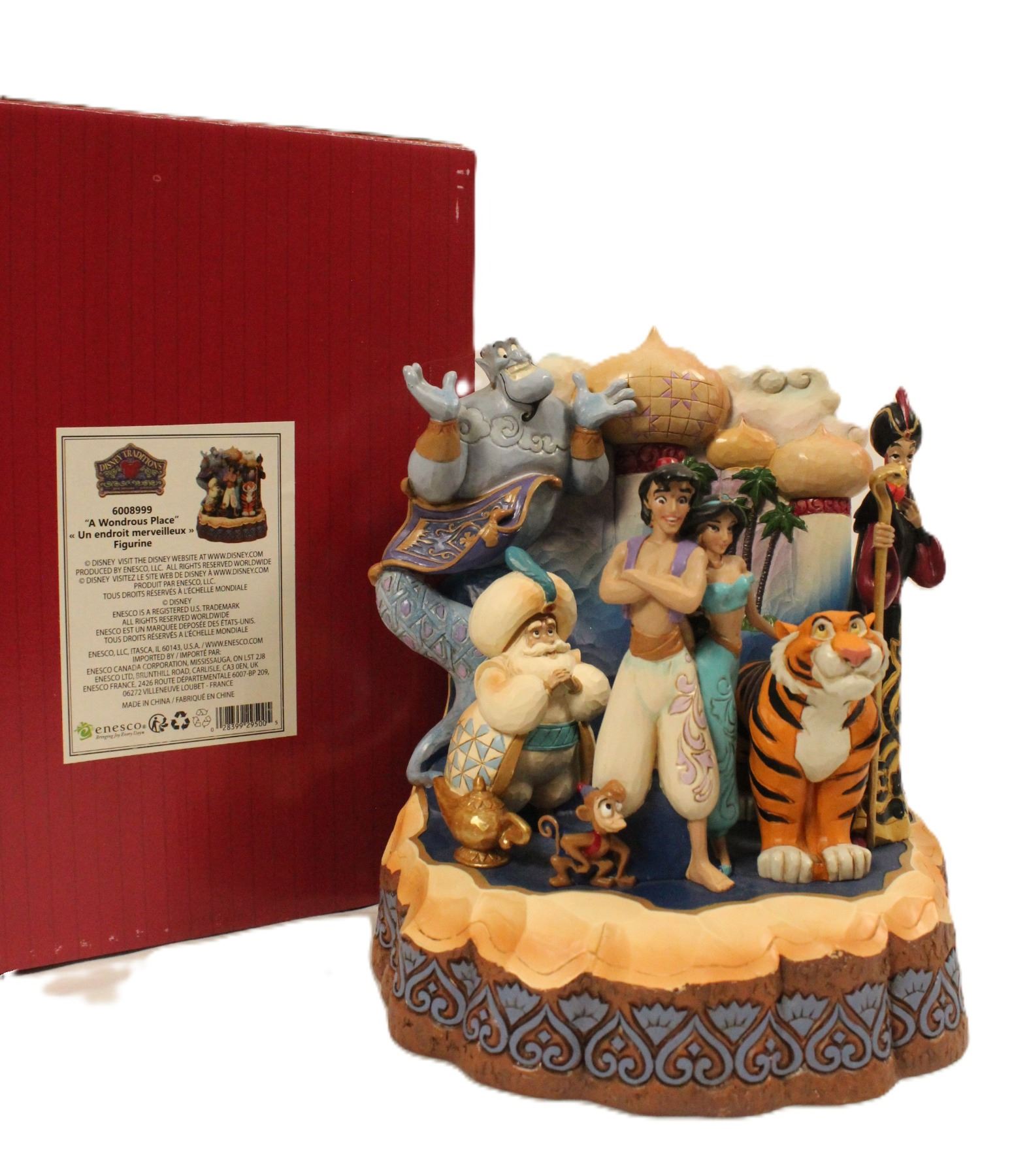 A Jim Shore "Aladdin" 'A Wondrous Place' Figurine.