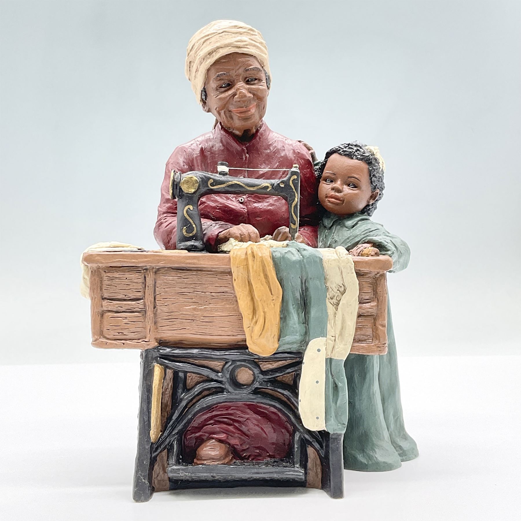 Miss Martha All God's Children Figurine, Bessie & Corkie