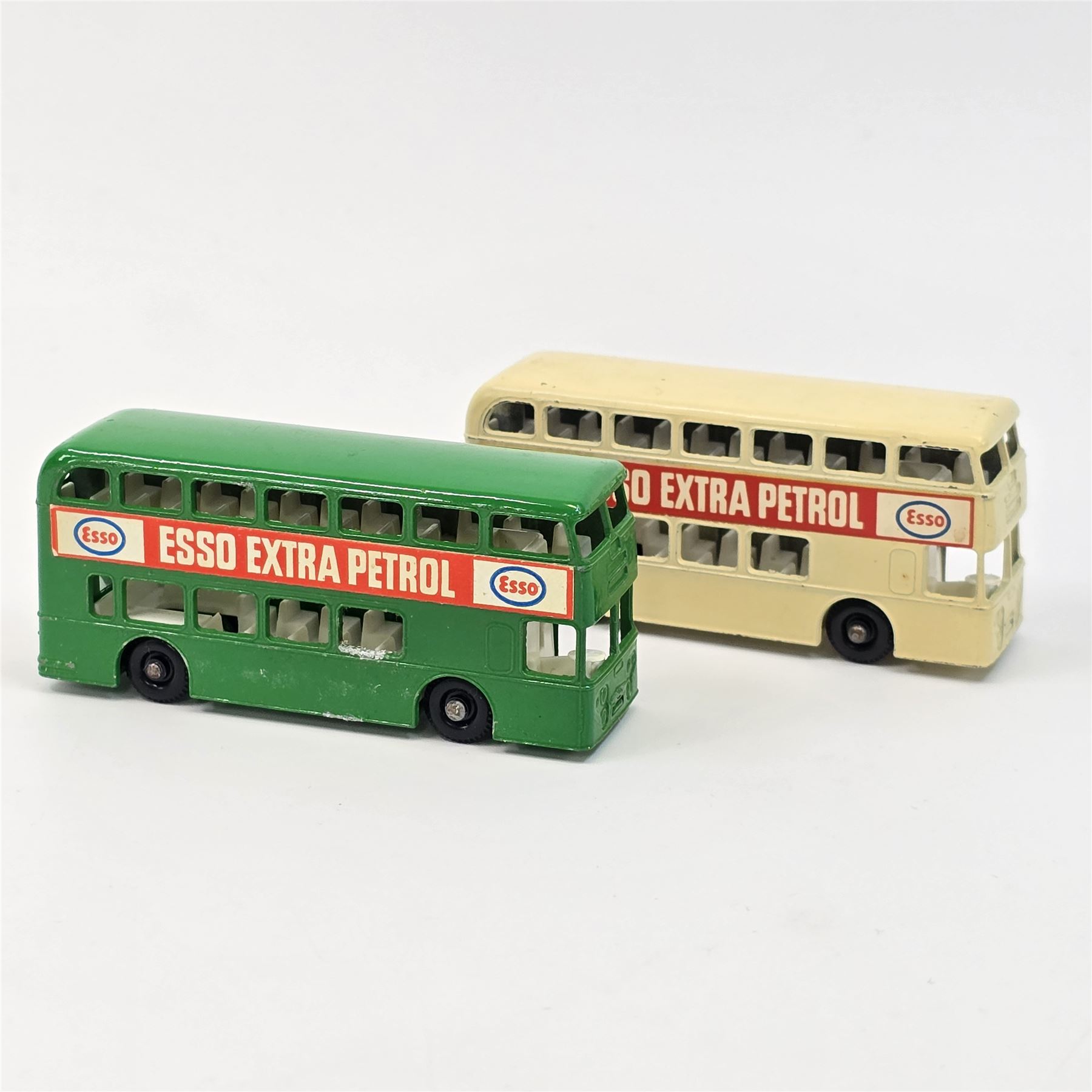 Lesney Matchbox Bus pair