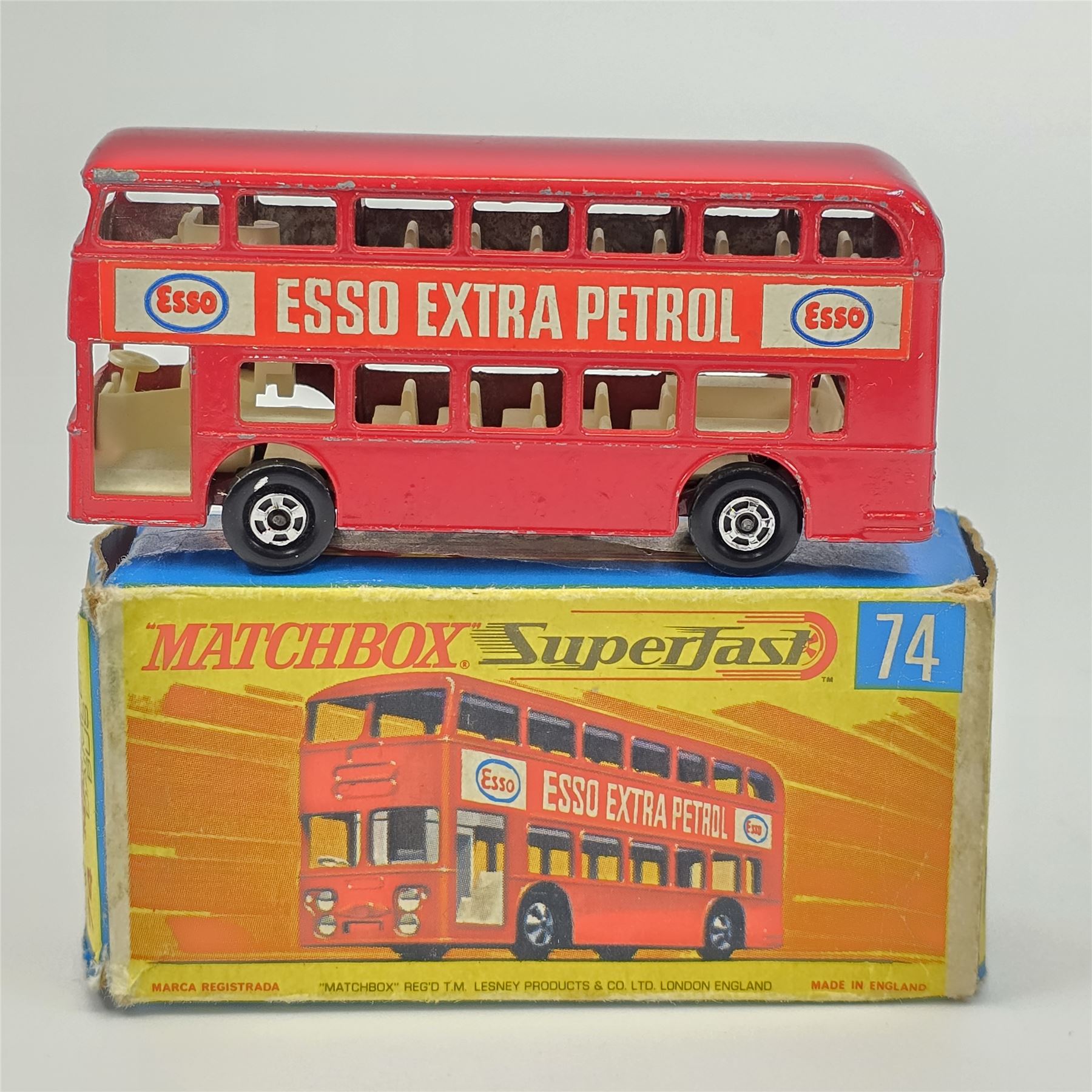 Lesney Matchbox SuperFast Daimler & box