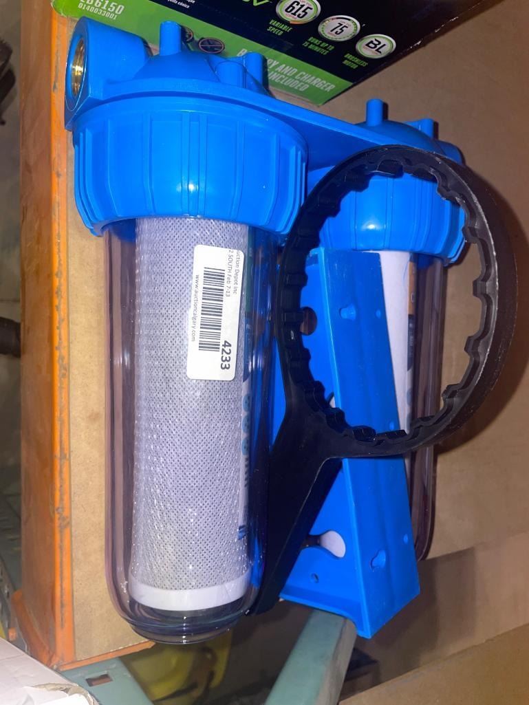 Dual Stage Water Filter for Misting & Fogging System