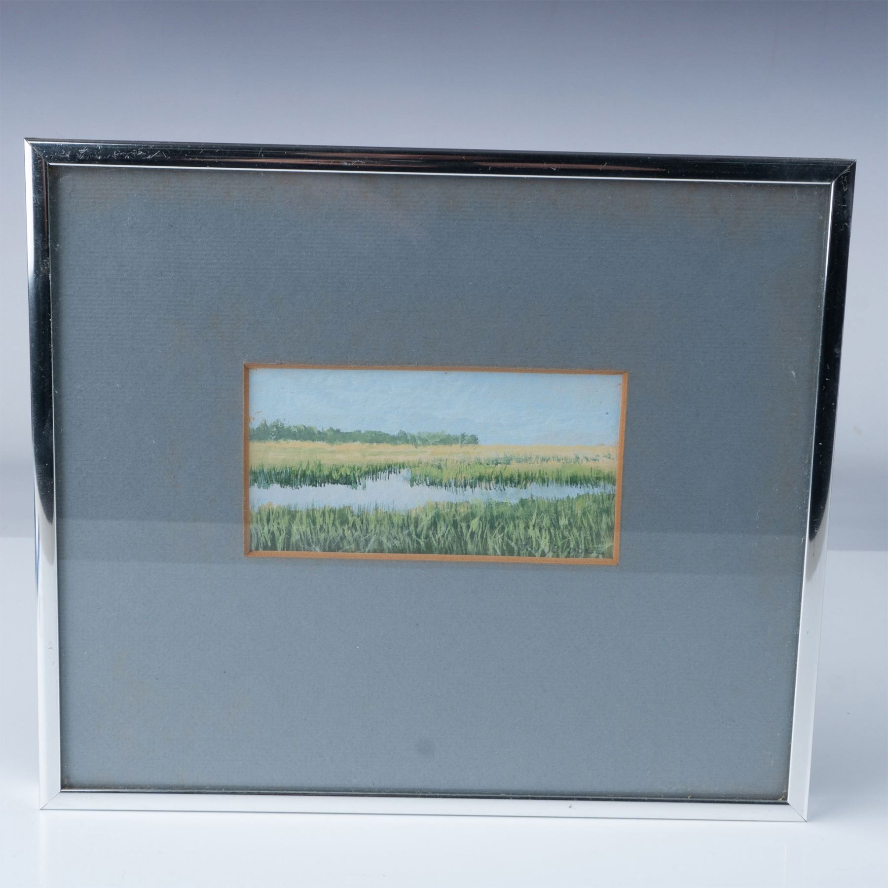 Joy Biddle Original Oil on Canvas, Landscape Signed