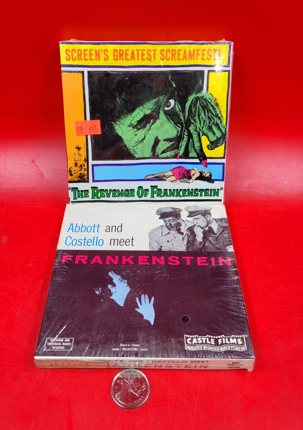 Factory Sealed The Revenge of Frankenstein & Abbott and Costello Meet ...