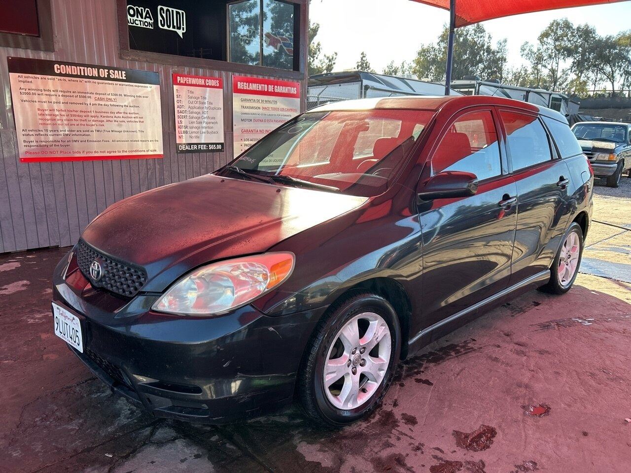2004 TOYOTA MATRIX