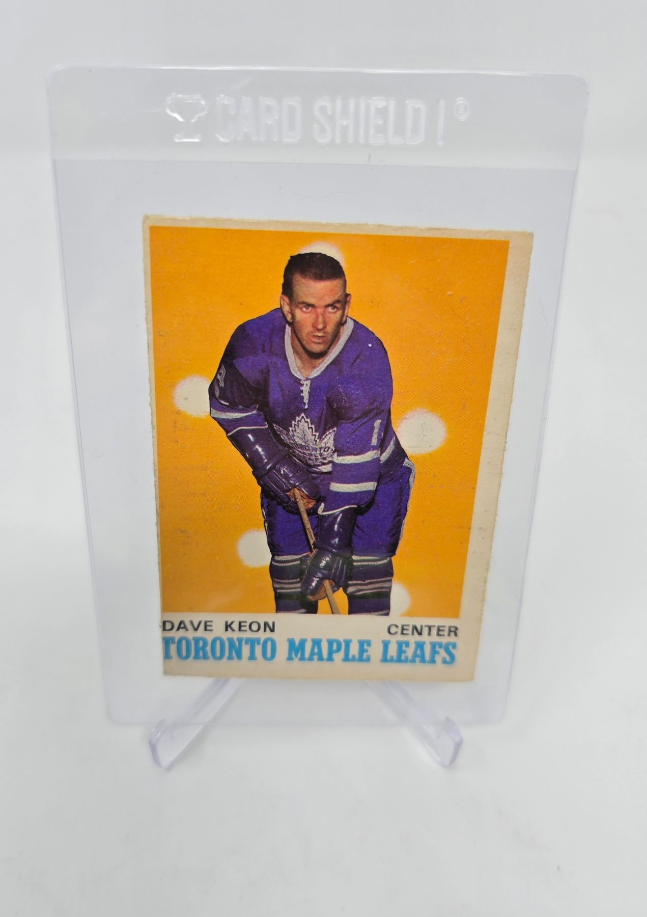 Vintage Dave Keon Toronto Maple Leafs Hockey Card