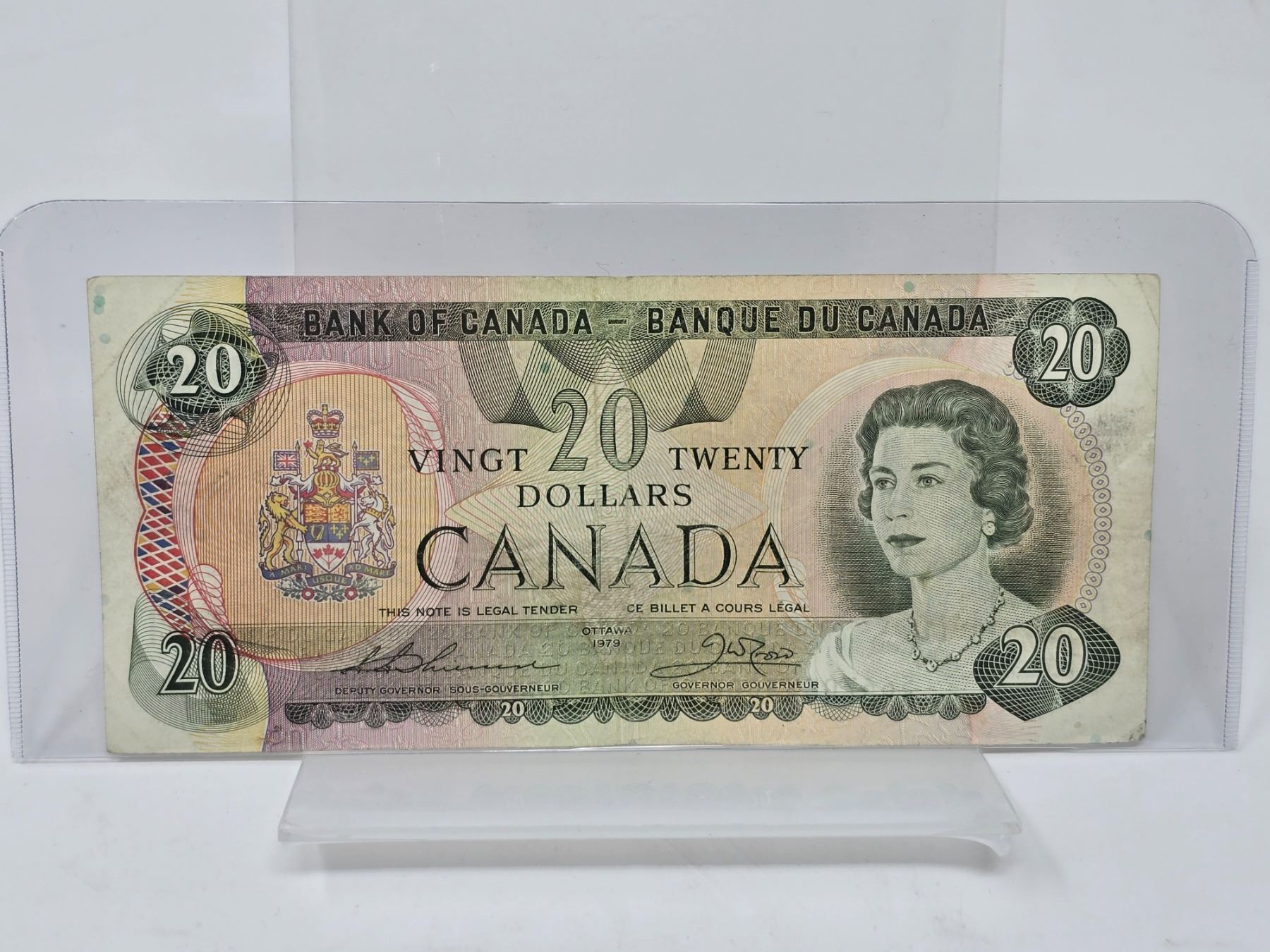 1979 Canada $20 Banknote