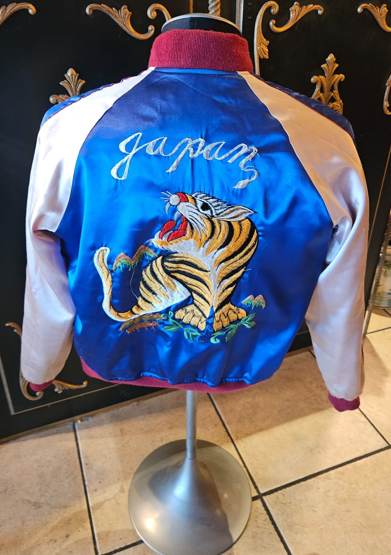 1950s Reversible Japanese Silk Jacket (Sukajan)