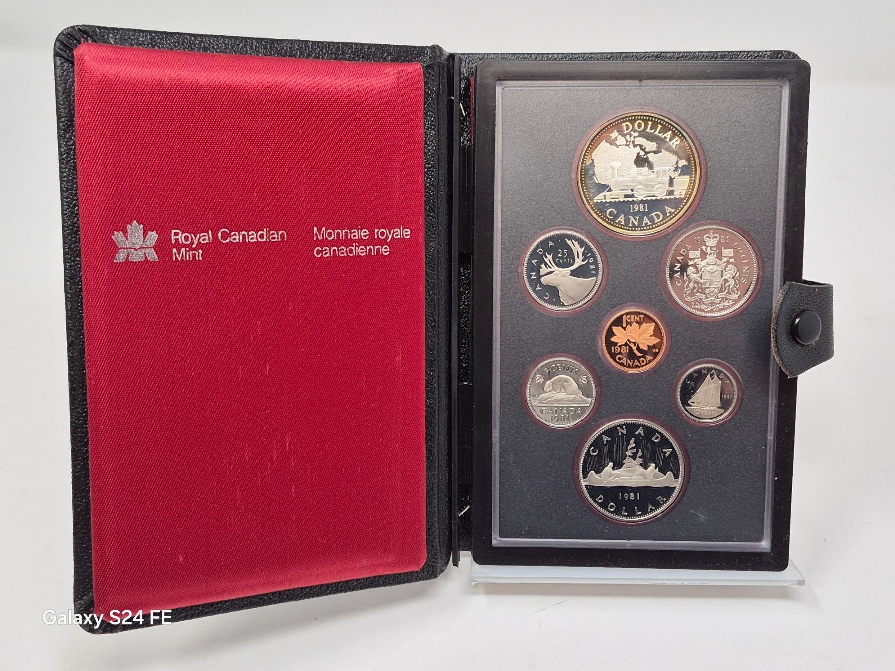 Royal Canadian Mint Proof Coin Set - 1981