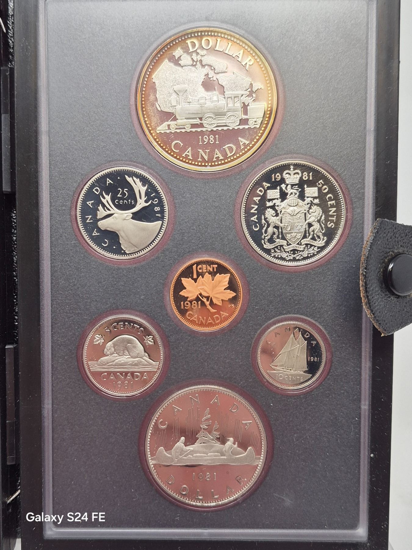 Royal Canadian Mint Proof Coin Set - 1981