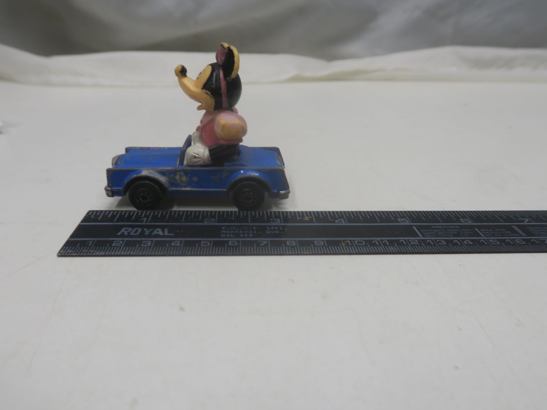 1979 matchbox lesney walt Disney mickey mini mouse with jeep 2 1/2 ...