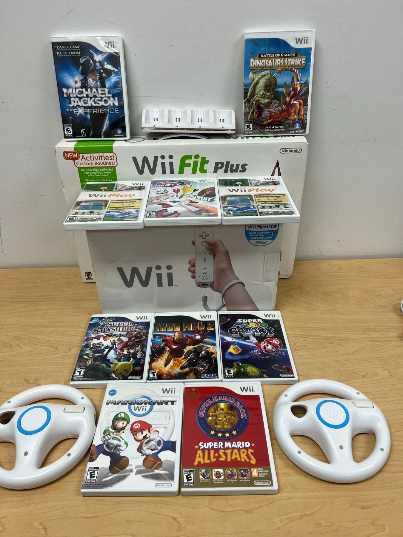 Nintendo Wii & Wii Fit Plus with Games & accessories - see all photos ...
