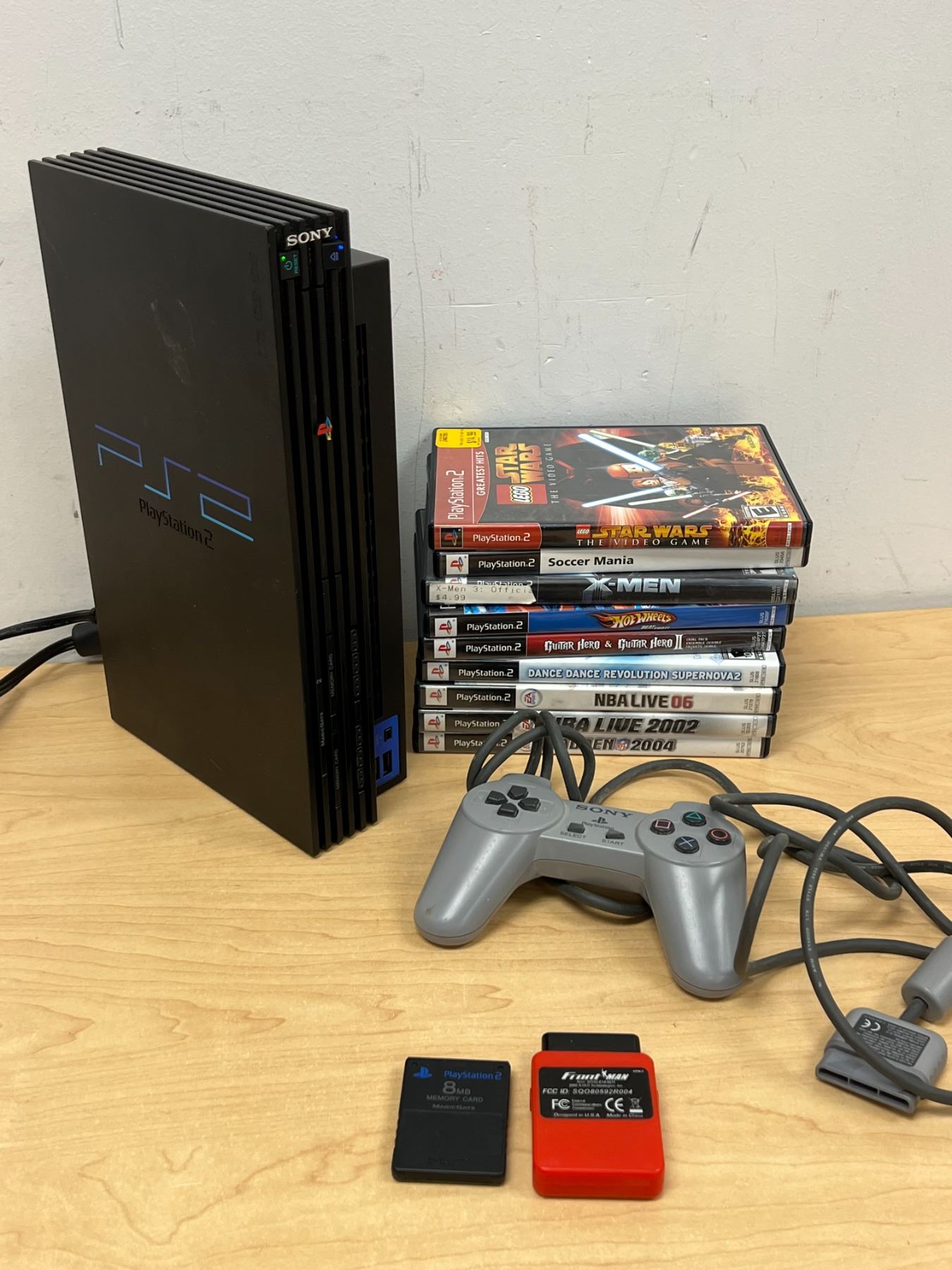 Sony PlayStation 2 PS2 Bundle - see all photos, not tested