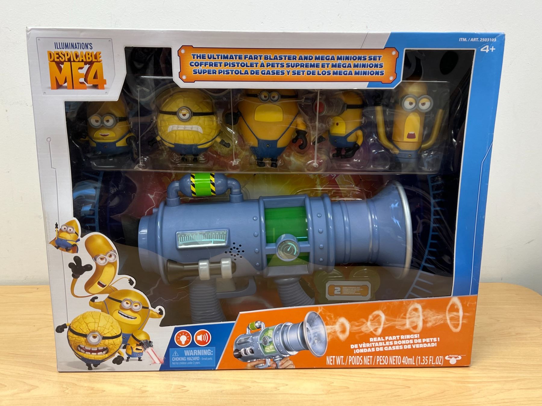 Despicable ME 4 - The Ultimate FART Blaster & Mega Minions Set ... Despicable ME 4 - The Ultimate FART Blaster & Mega Minions Set ...