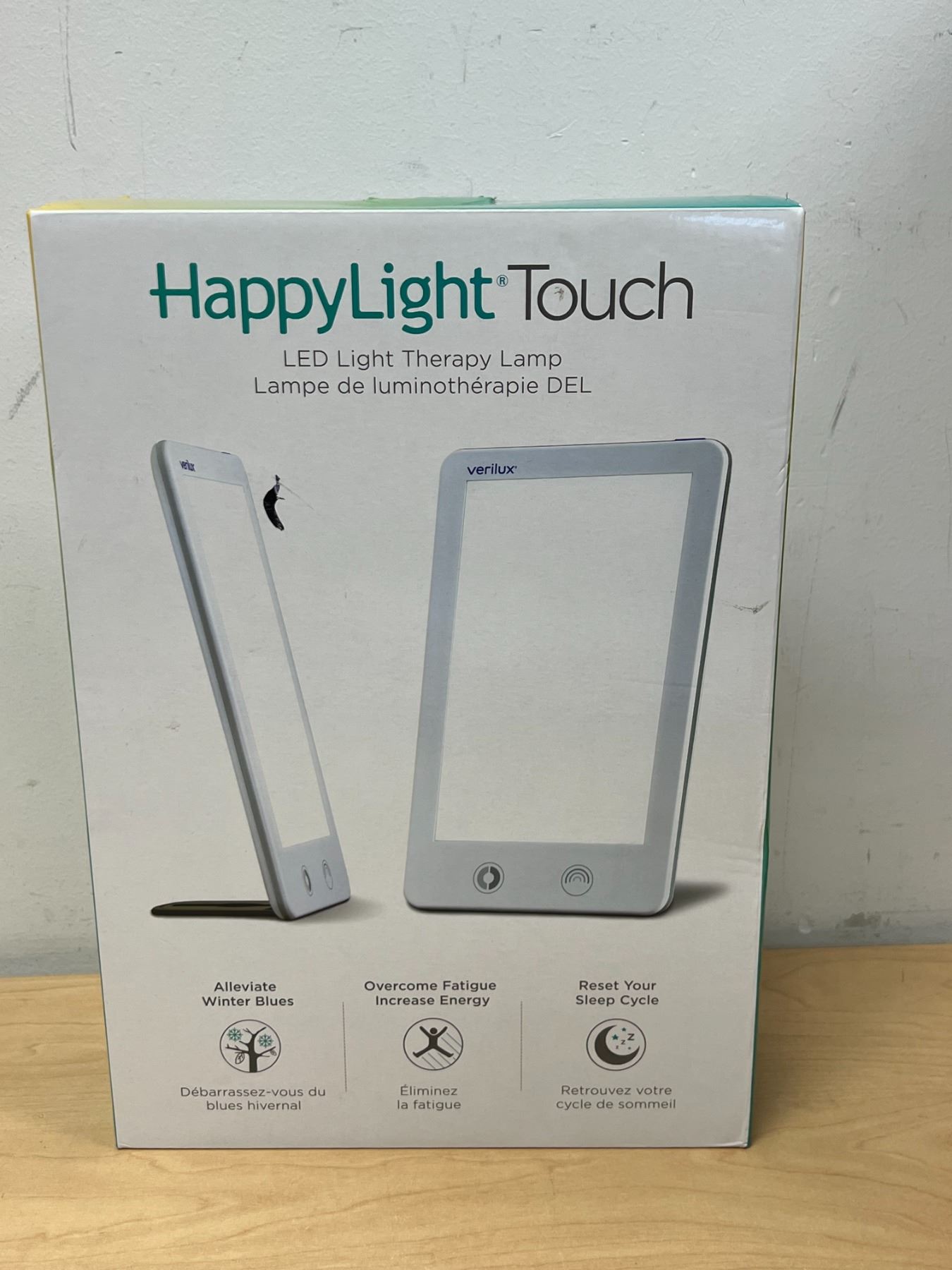 LED Light Therapy Lamp - Happy Light Touch - looks new, see all photos