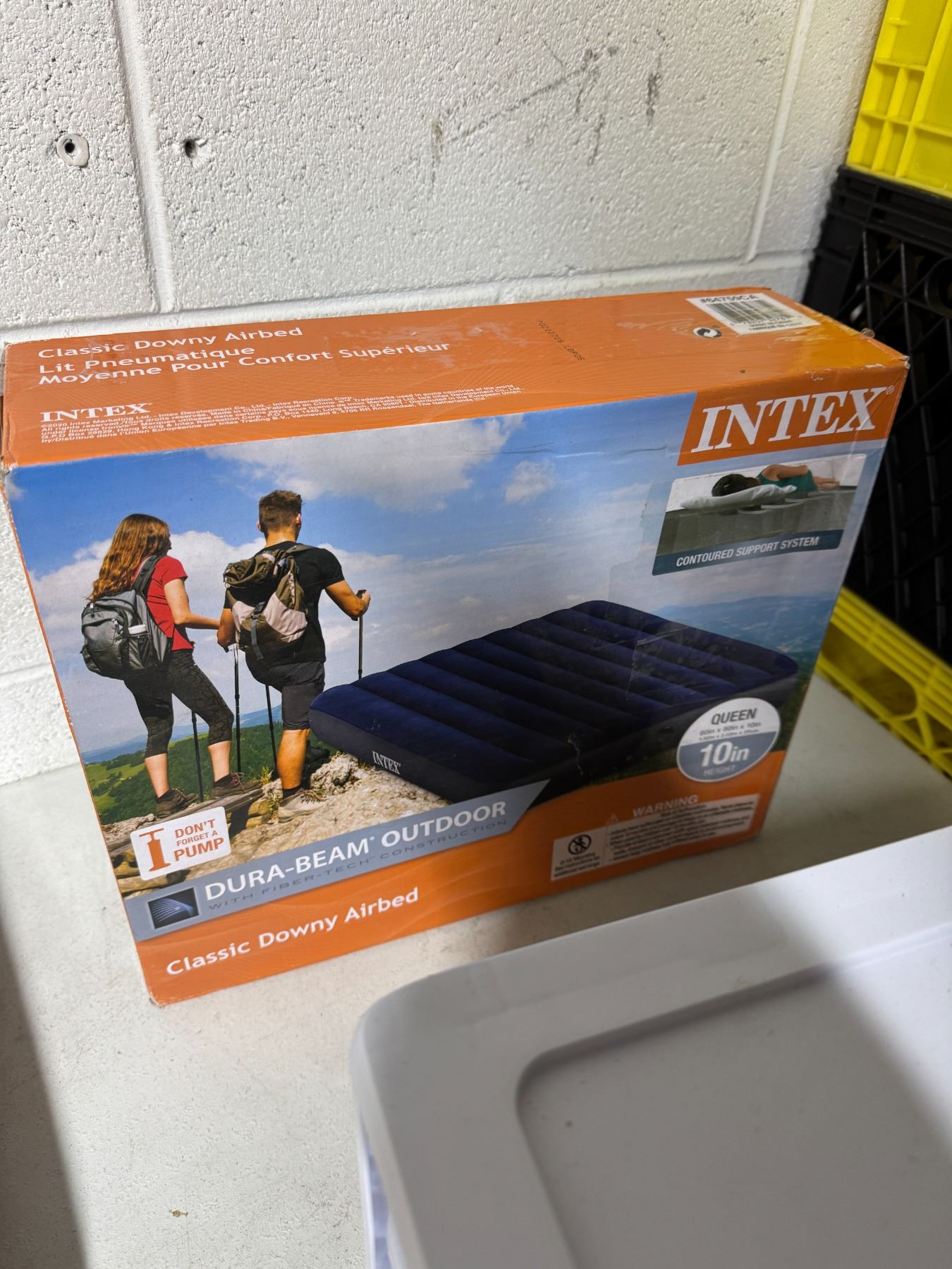 Intex air bed, queen