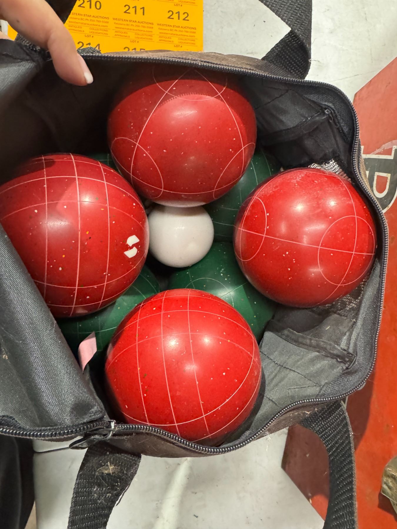 Bocce balls