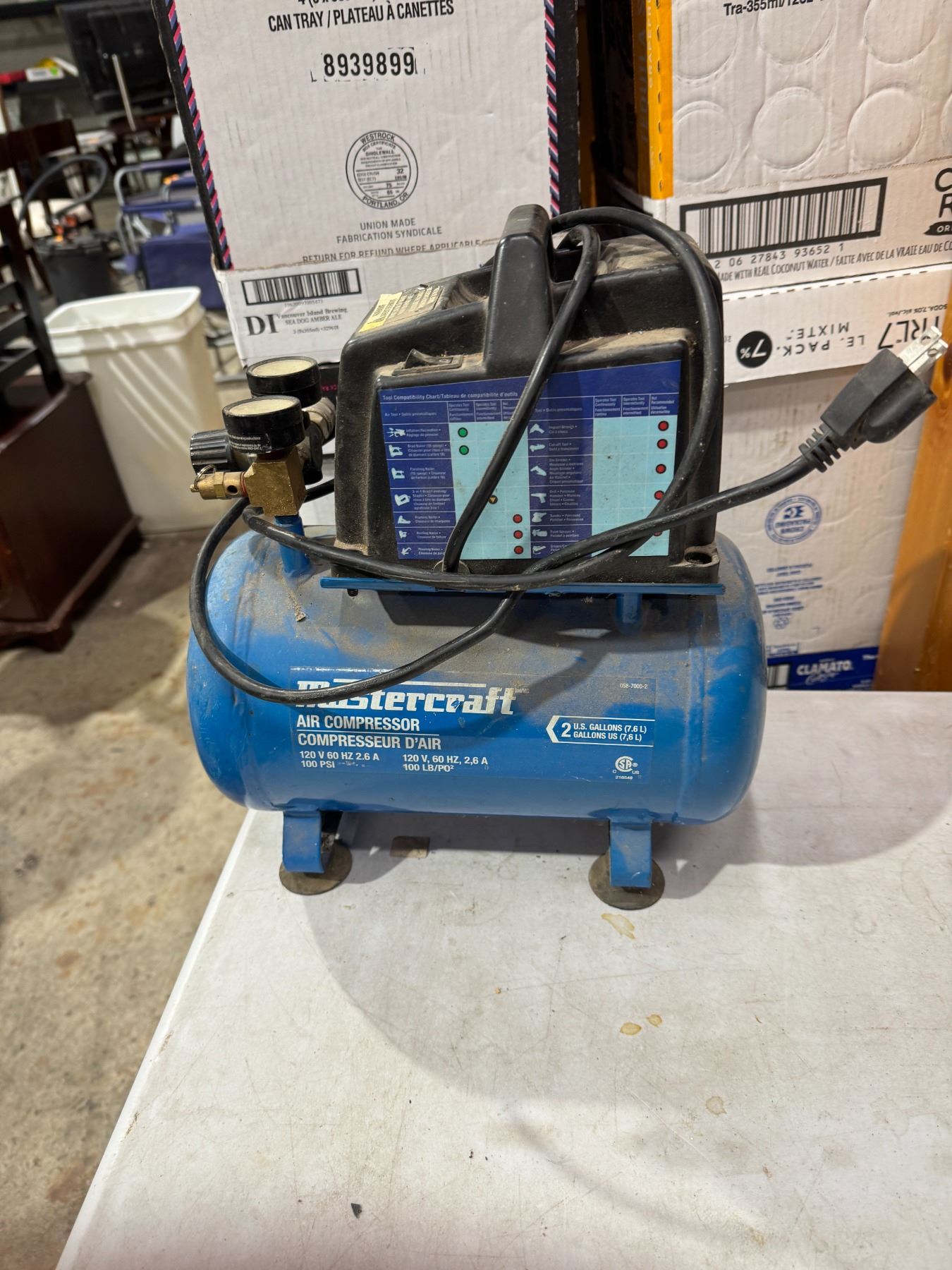 Mastercraft air compressor
