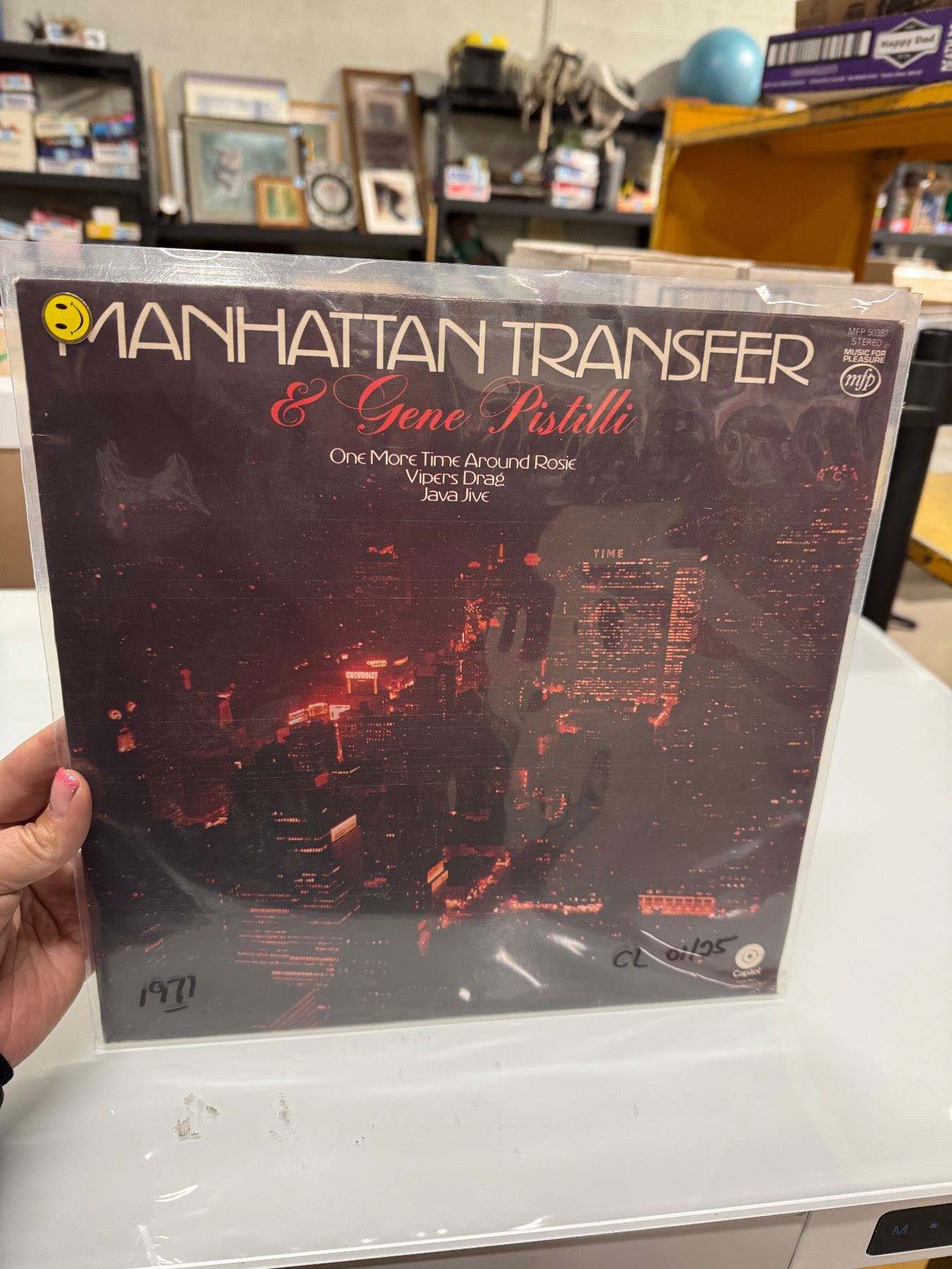 Manhattan Transfer & Gene Pistilli (from a collectors collection )