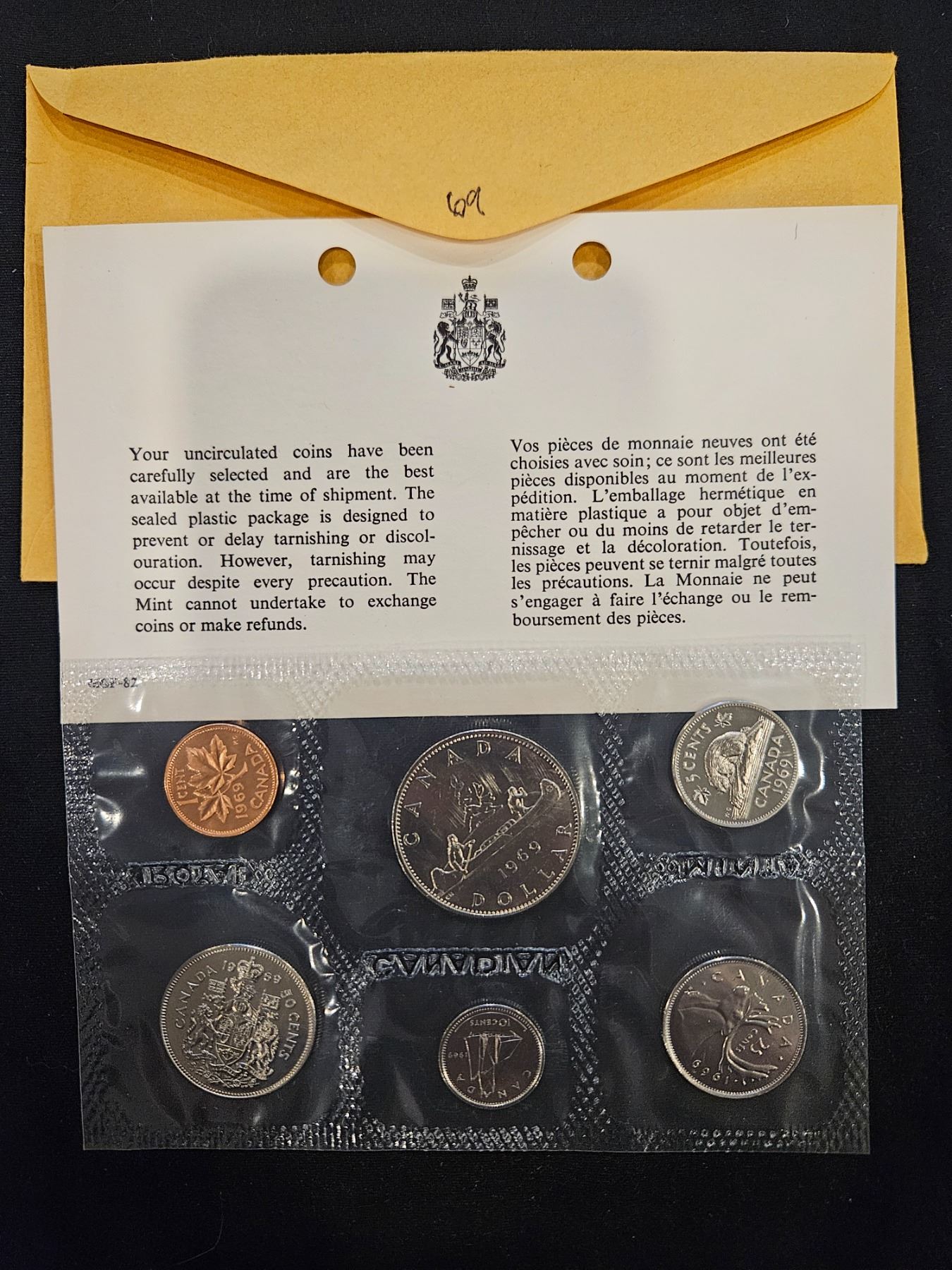 1969 uncirculated coins