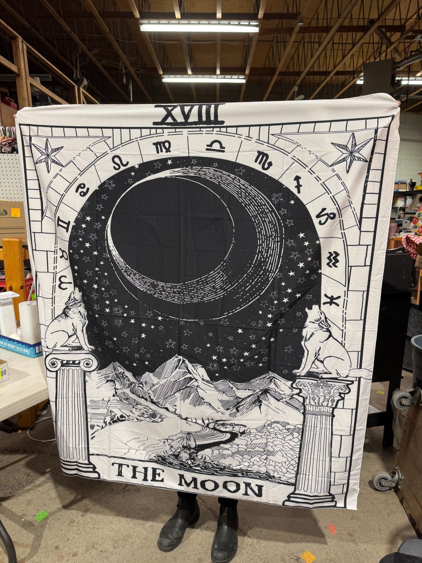 The moon banner