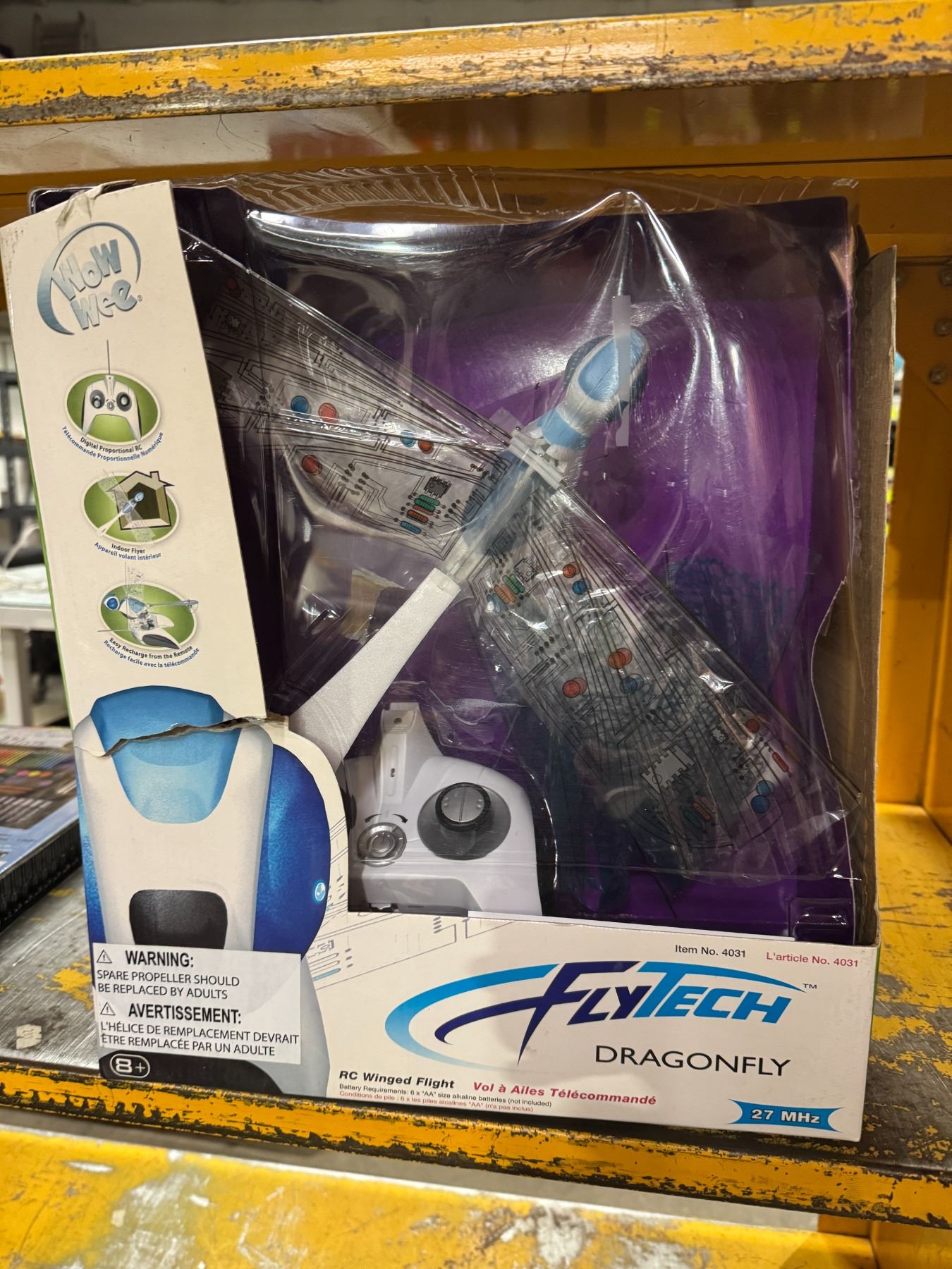 Fly tech, dragonfly, RC winged flight