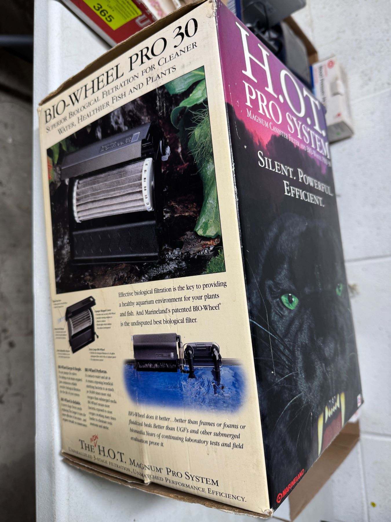 Bio wheel pro 30 filtration for cleaner water