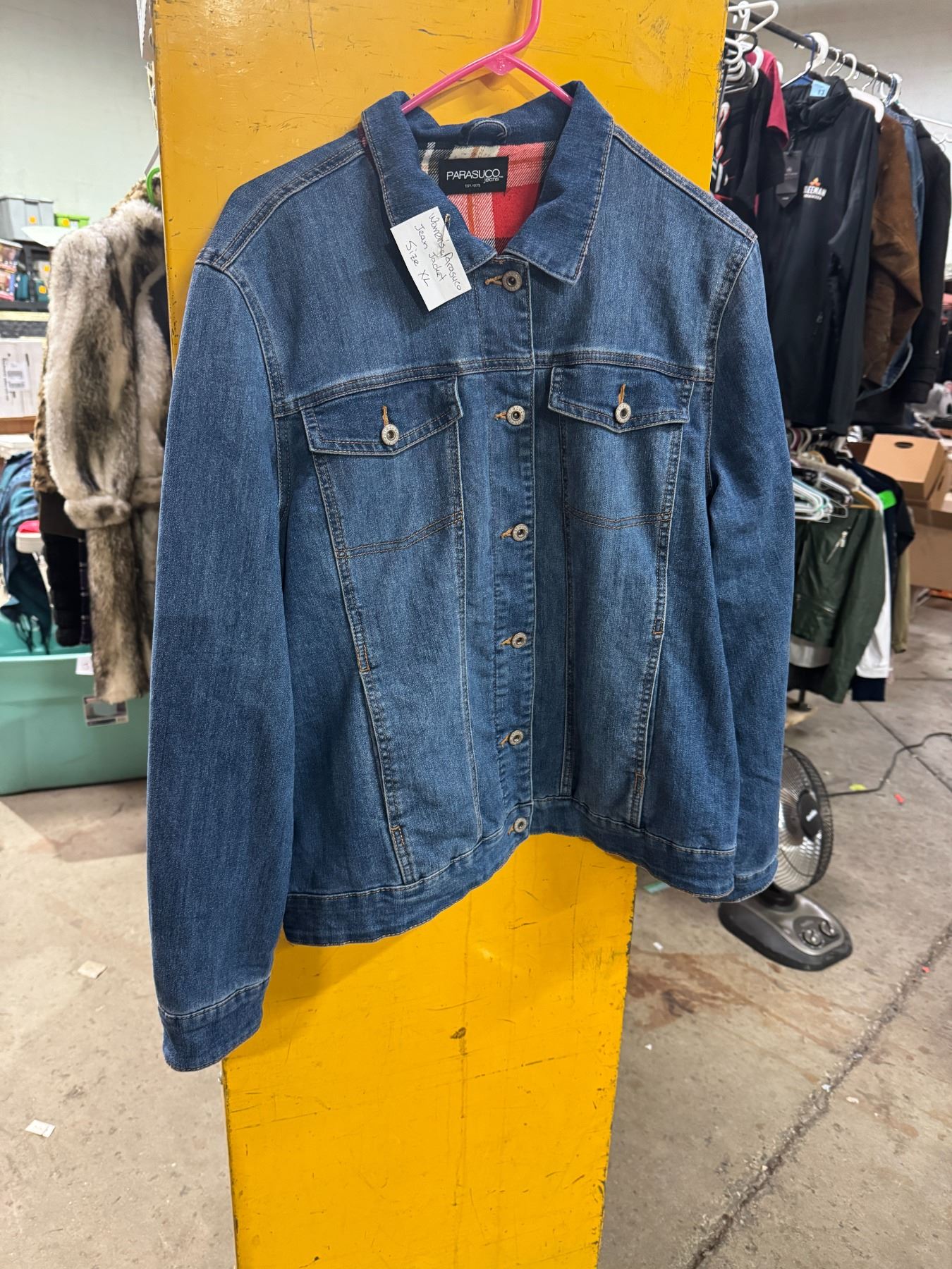 Women's Parasuco jean, jacket, extra large