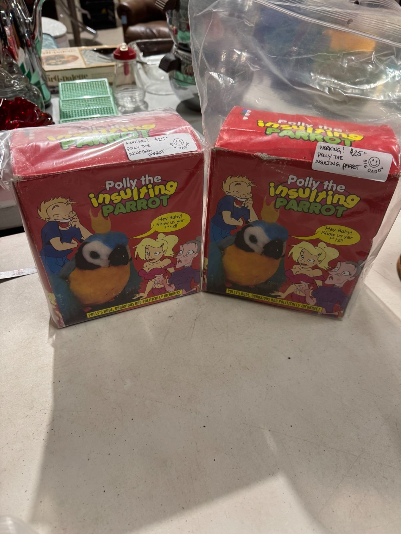 Polly the insulting parrot