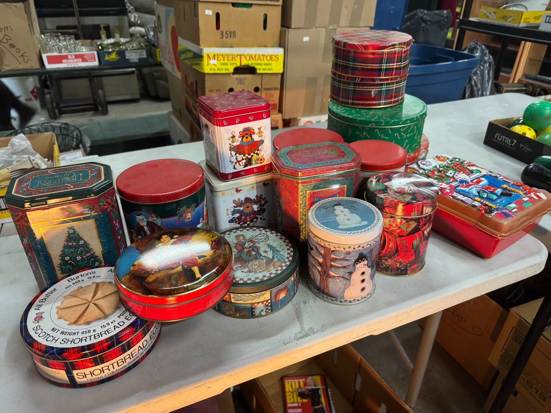 Collectible tins