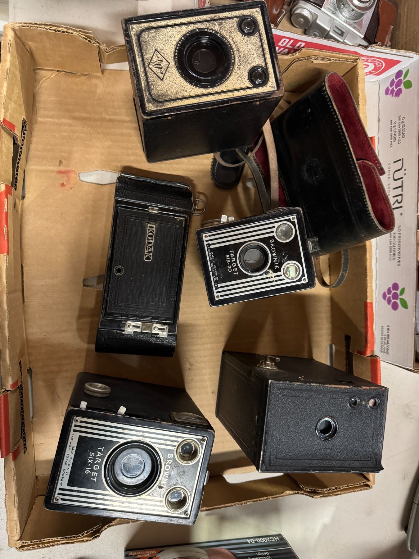 Vintage camera lot